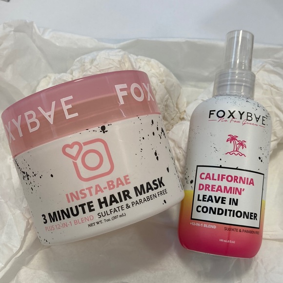 foxybae | Hair | Foxybae Hair Mask And Leavein Conditioner Set | Poshmark